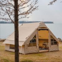 China Wholesale 300x210x200cm Air Tent for 3-4 Adults Family Camping Outdoor Inflatable Oxford Cloth Aviation Aluminum Frame >3000mm for sale