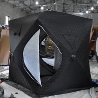 China High Quality Pop-Up Camp Sauna Tent Portable Folding Insulated Winter Fishing Tent for Hiking and Camping Extra Large Size for sale