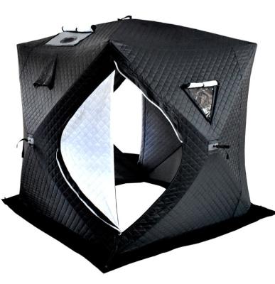 China High Quality Fishing Tent Sauna Winter Outdoor Camp Waterproof Carp Cube Shelter Insulated Ice Fishing Tent for sale