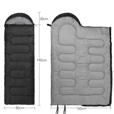 China Factory Wholesale 4 Seasons Portable Camping Waterproof Cold Weather Winter -20 Sleeping Bag for Indoor Outdoor for sale