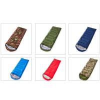 China Sleeping Bag Camp Lite 2022 Outdoor Emergency Envelope Keep Warm Adult Hooded 3 Season Sleeping Bag for Camping Hiking for sale