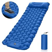 China Outdoor Ultralight TPU Compact Inflatable Sleeping Mat Air Mattress Hiking Camping Equipment for sale