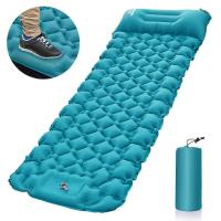 China Outdoor Ultralight TPU Compact Inflatable Sleeping Mat Air Mattress Hiking Camping Equipment for sale