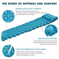 China Outdoor Ultralight TPU Compact Inflatable Sleeping Mat Air Mattress Hiking Camping Equipment for sale