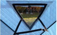 China Outdoor Camp Sauna Tent Portable Pop-up Tent Camping Ice Cube Winter Fishing Tents for sale