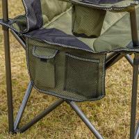 China New Lightweight Aluminum Portable Camping Chair Modern Style Simple Folding Beach Chair with Armrest for Fishing Cotton Material for sale