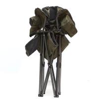 China New Lightweight Aluminum Portable Camping Chair Modern Style Simple Folding Beach Chair with Armrest for Fishing Cotton Material for sale