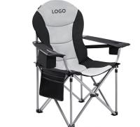 China Modern Lightweight Outdoor Portable Eco-Friendly Foldable Fishing Camping Chair Ice Bag Metal Frame for Park Outdoor Furniture for sale