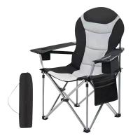 China Modern Lightweight Outdoor Portable Eco-Friendly Foldable Fishing Camping Chair Ice Bag Metal Frame for Park Outdoor Furniture for sale