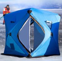 China Pop up Sauna Tent Winter Outdoor Camp Waterproof Ice Cube Fishing Tent Winter Hot Tent for sale