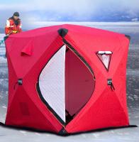 China Pop up Sauna Tent Winter Outdoor Camp Waterproof Ice Cube Fishing Tent Winter Hot Tent for sale