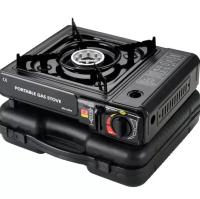 China Stainless Steel Outdoor Mini Camping Portable BBQ Kitchen Picnic Cooker Butane Travel Cassette Gas Stove for sale