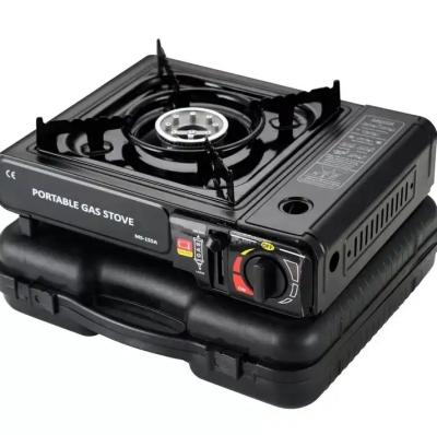 China Stainless Steel Outdoor Mini Camping Portable BBQ Kitchen Picnic Cooker Butane Travel Cassette Gas Stove for sale