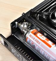 China Stainless Steel Outdoor Mini Camping Portable BBQ Kitchen Picnic Cooker Butane Travel Cassette Gas Stove for sale