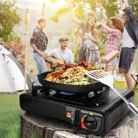 China Stainless Steel Outdoor Mini Camping Portable BBQ Kitchen Picnic Cooker Butane Travel Cassette Gas Stove for sale