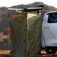 China Camping Toilet Tent Offroad Shade Privacy Car Side Ensuite Awning Camping Toilet Bathing Change Room Shower Tent for sale