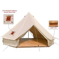 China Luxury Waterproof Arabic Big Outdoor Inflatable Mongolian Yurt Tent Camping Glamping Yurt Tent Canvas Outdoor Bell Tent for sale