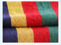 China Manufacturer Custom Printed Cotton Canvas Rainbow Hammocks Outdoor Camping Swing Hammock for sale