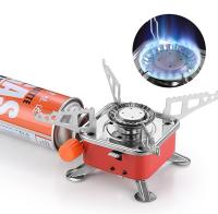 China Factory Durable Electric Stainless Steel Gas Stove square Portable Outdoor Home Camping Stove for sale