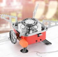 China Factory Durable Electric Stainless Steel Gas Stove square Portable Outdoor Home Camping Stove for sale
