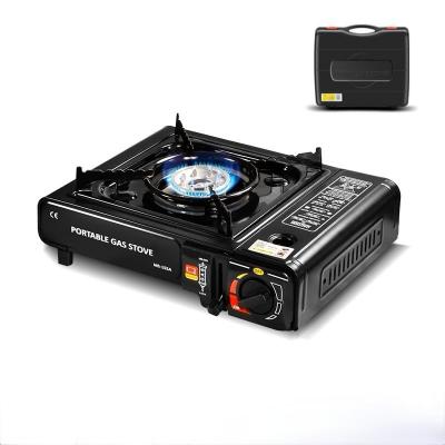 China Factory Outdoor Gas Cooktops Camping Kitchen Household Butane Stove Burner Portable Stainless Steel Camping Gas Stove for sale