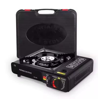China Factory Folding Mini Dual Fuel Camp Stove Portable Camping Gas Stove for Emergency Outdoor Equipment for sale