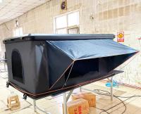 China 75kg Aluminium Alloy Folding Car Tent Camping Shelter SUV 4 Person Roof Top Tent for sale