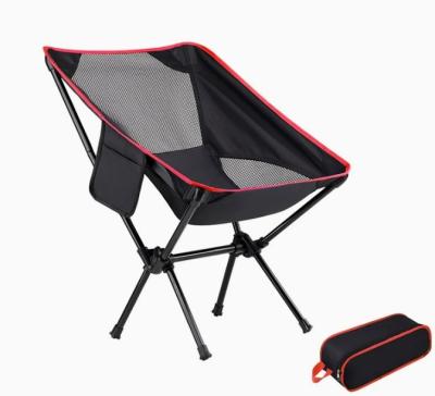 China Aluminum 56 X 52cm Folding Adjustable Garden Chairs Folding Fishing Chair With Adjustable Legs for sale