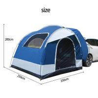 China Leisure SUV Folding Outdoor Car Tent For Camping Waterproof SPAKYCE for sale