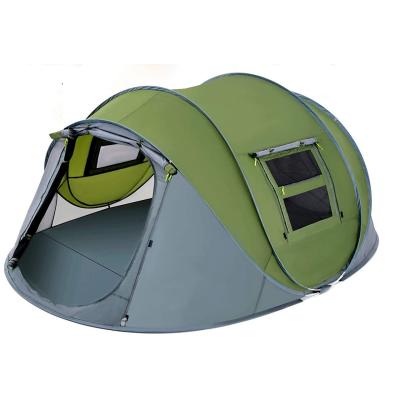 China 3 Persons Instant Open Outdoor Camping Tent Double Layer Waterproof 3 To 4 Persons for sale