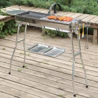 China 120 X 60CM Portable Outdoor Folding Beach Picnic Table BBQ Roll Up Wooden Folding for sale