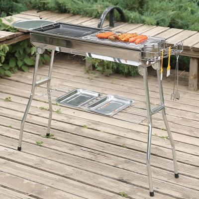 China 120 X 60CM Portable Outdoor Folding Beach Picnic Table BBQ Roll Up Wooden Folding for sale