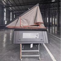 China Outdoor Camping Integrated Rooftop Tent with Rear Cover, Fully Automatic Quick-Open Folding Car Tent for Self-Driving Tours & Camping for sale