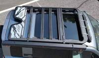 China Aluminum Alloy Flat Luggage Carrier Car Roof Rack Platforms Hilux Dmax Dadao Navara Tacoma Tundra Black for sale