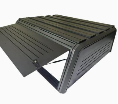 China Customized Hard Aluminum Canopy Waterproof Anti-rusted Pickup Truck Exterior Modify Accessory for Toyota Hilux Dodge Ram 1500 for sale