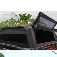 China Aluminum Alloy 4x4 Road Pickup Truck Hard Top Canopy Folding Locking Waterproof Heavy Duty for sale