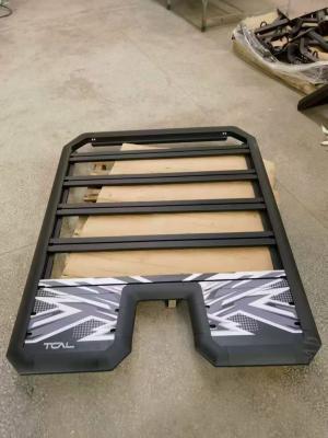 China Aluminum Alloy Flat Luggage Carrier Car Roof Rack Platforms Hilux Dmax Dadao Navara Tacoma Tundra Black for sale