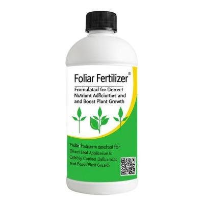 China Foliar Fertilizer Formulated for Direct Leaf Application to Quickly Correct Nutrient Deficiencies and Boost Plant Growth for sale