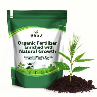 China Organic Fertilizer Enriched with Natural Growth  Enhances Soil Microbial Diversity and Promotes Crop Vitality for sale