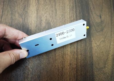 China 2.5dB 2.4G RF Power Amplifier Module RF Jamming Module 100g ≤2ns Group Delay for sale