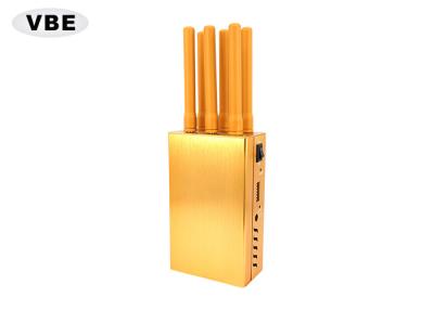 China Easy Operation Handheld Signal Jammer 30dBm Average Output Power VBE-6H for sale