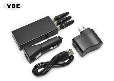 China Vehicle Mounted Handheld Signal Jammer 5W Sending Power Large Coverage for sale