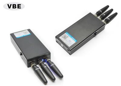 China GPS CDMA DCS Handheld Signal Jammer 4.5V Output Protecting Information Secret for sale