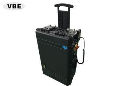 China High Power Cell Phone Signal Jammer Hand Pull Box Design For CDMA / GSM / DCS for sale
