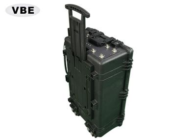 China 8 Bands Portable High Power Signal Jammer 10-100 Watt 1-8 Channel Frequency Band for sale