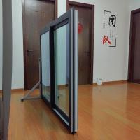 China PVC Sliding Windows with Double Glazed Tempered Glass and Reinforced Steel Frame - Custom Sizes Available for sale