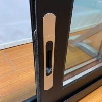 China Energy Saving Windproof Double Tempered Glaze Aluminum Sliding Bathroom Window with 5-Year Warranty for sale