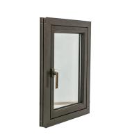China Custom Aluminum Tilt and Turn Windows 20ft Model with CE Certification - Energy Efficient & Waterproof for sale