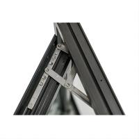 China Custom Aluminum Tilt and Turn Windows 20ft Model with CE Certification - Energy Efficient & Waterproof for sale