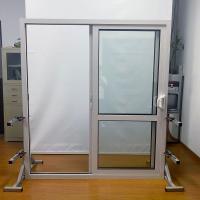 China Commercial Aluminium Sliding Glass Partition Doors with Double Tempered Glass - 2000 SQM Monthly Capacity for sale